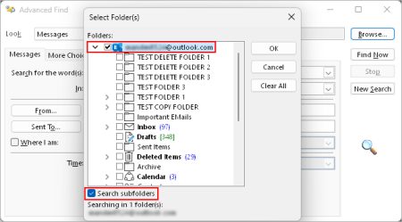 How to Find Missing Folders in Outlook