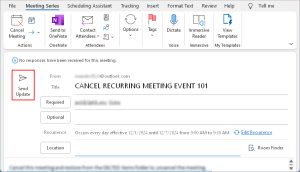 How to Uncancel Meeting in Outlook