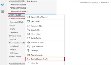 How to Find Missing Folders in Outlook