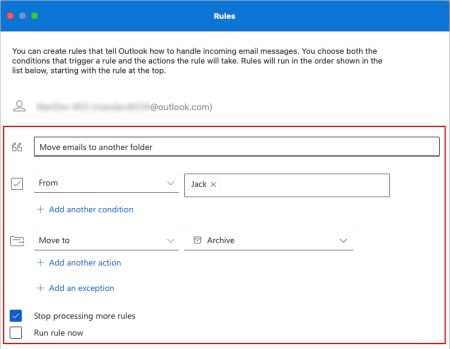 How to Set Up Rules in Outlook