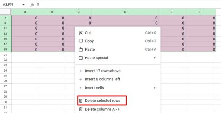 How to Delete Every Other Row in Google Sheets