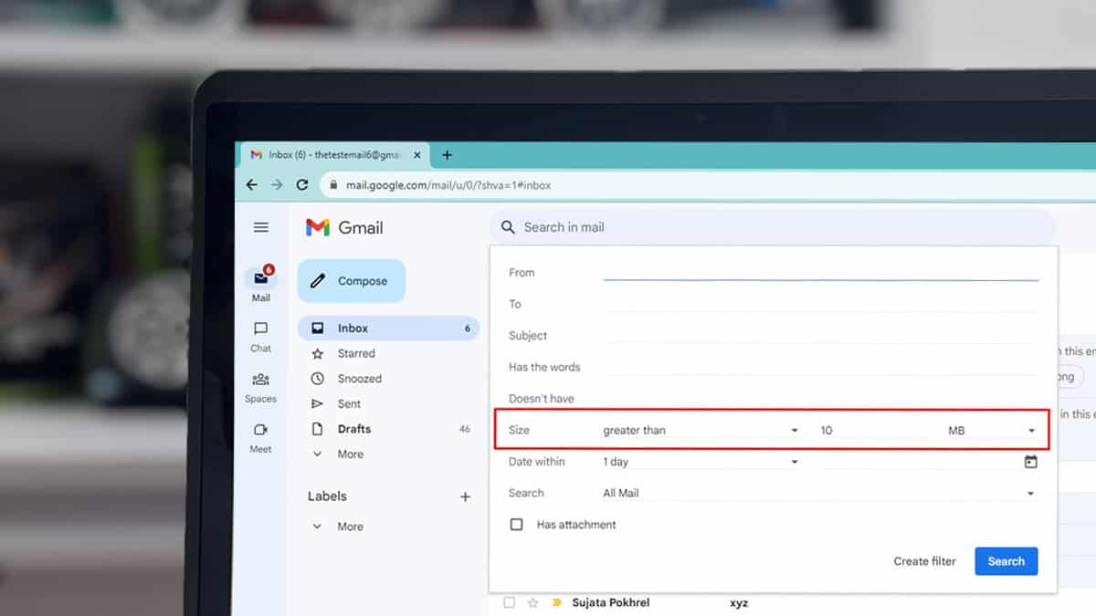 Fastest Way to Find and Delete Large Emails in Gmail to Free up Space