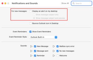 How to Turn Off Outlook Notifications