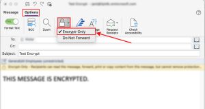 How to Send Encrypted Email in Outlook