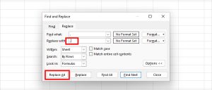 5 Ways to Change Dot to Comma in Excel