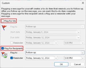 How to Flag Message for Follow Up in Outlook