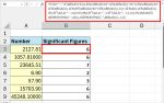 How to Count Significant Figures in Excel