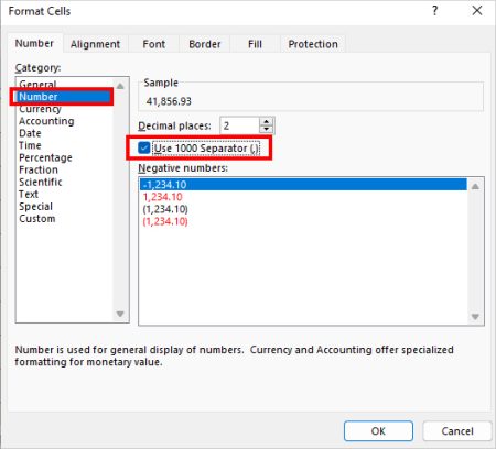 5 Ways to Change Dot to Comma in Excel
