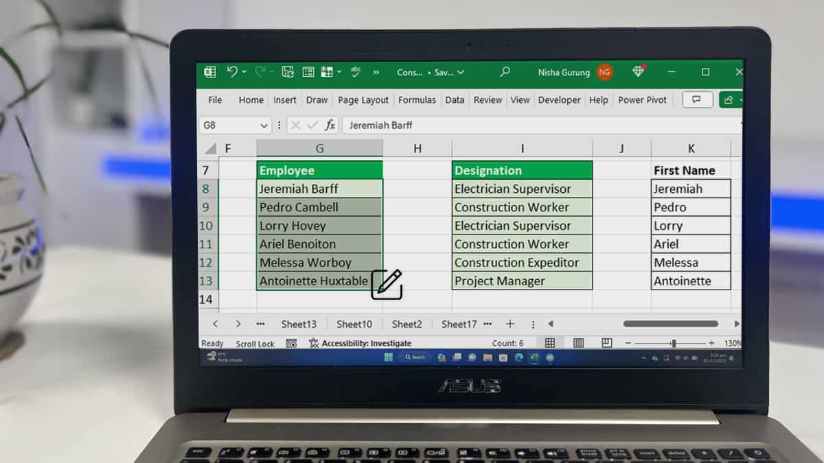 How To Update Or Edit An Entire Column In Excel 8 Easy Ways 