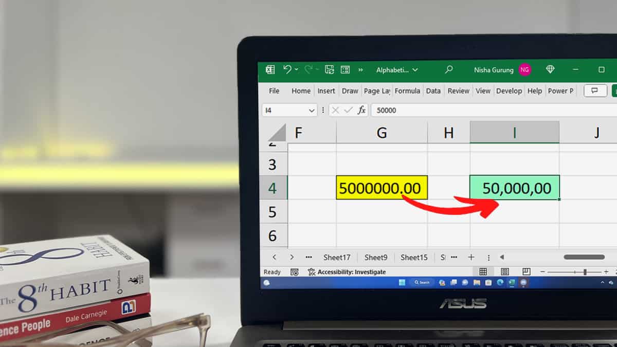 5 Ways To Change Dot To Comma In Excel