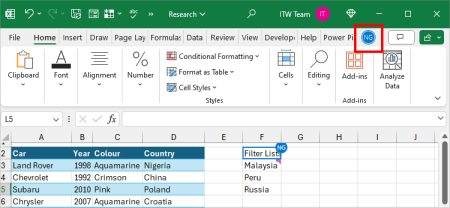How to Share Excel Files with Multiple Users