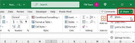 How to Share Excel Files with Multiple Users