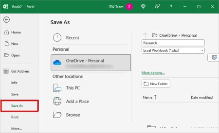 How to Share Excel Files with Multiple Users